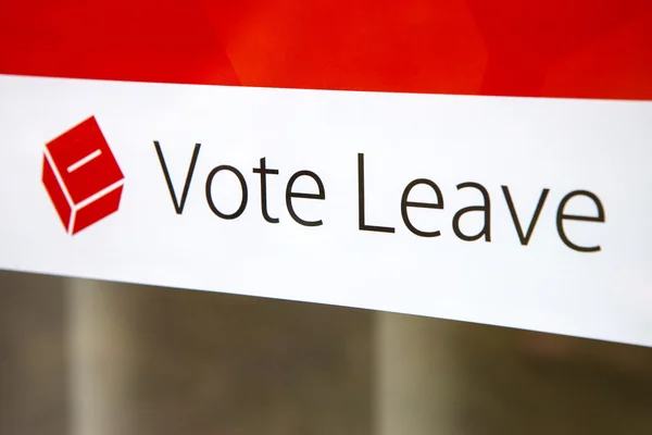 Vote Leave Campaign Poster - Stock Image - Everypixel