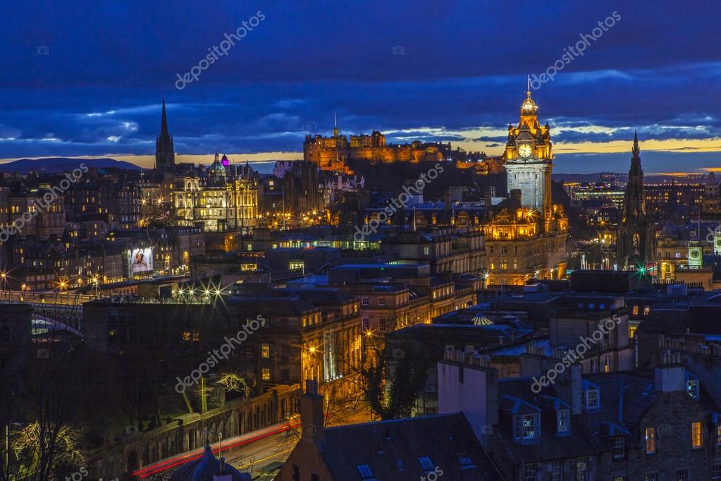 Edinburgh View in Scotland — Stock Photo © chrisdorney #107243646