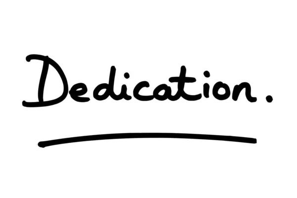 Dedication Word