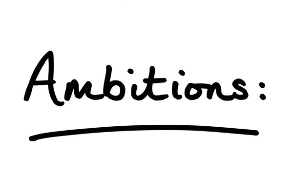 The Word Ambitious