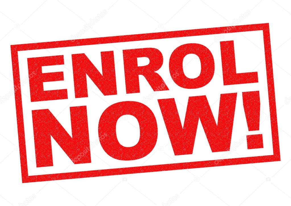 Enrol now image | ENROL NOW! — Stock Photo © chrisdorney #64981961