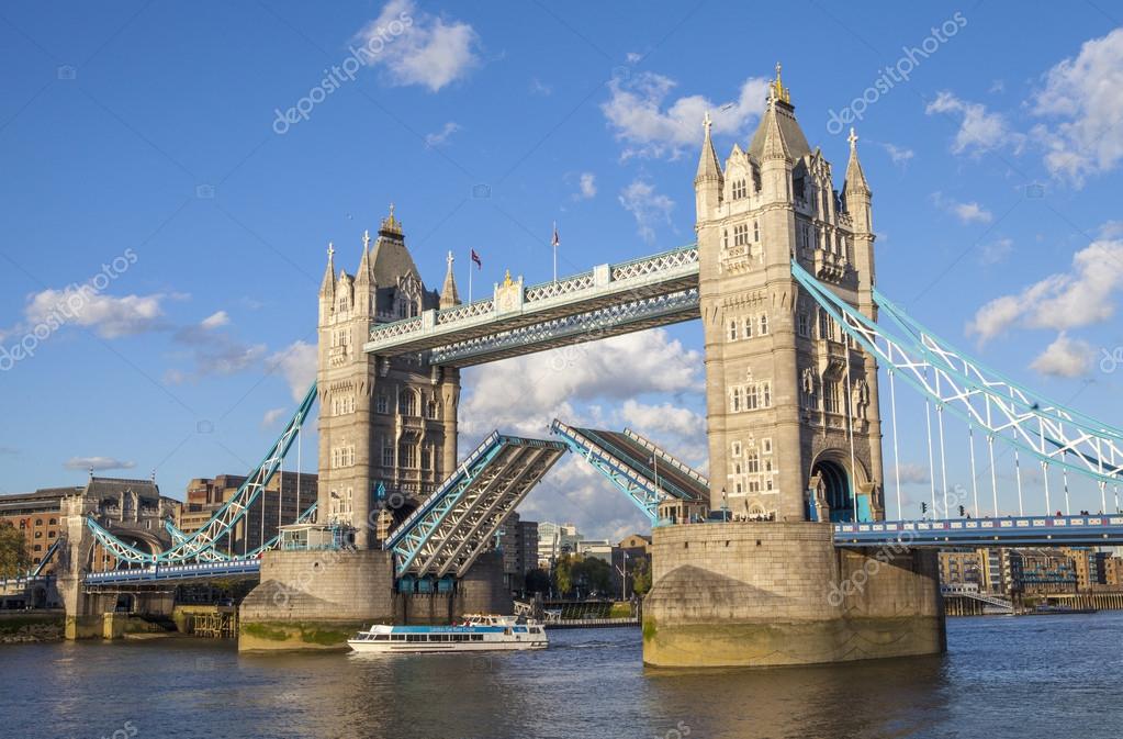 Tower Bridge Open — Stock Photo © chrisdorney #71696919
