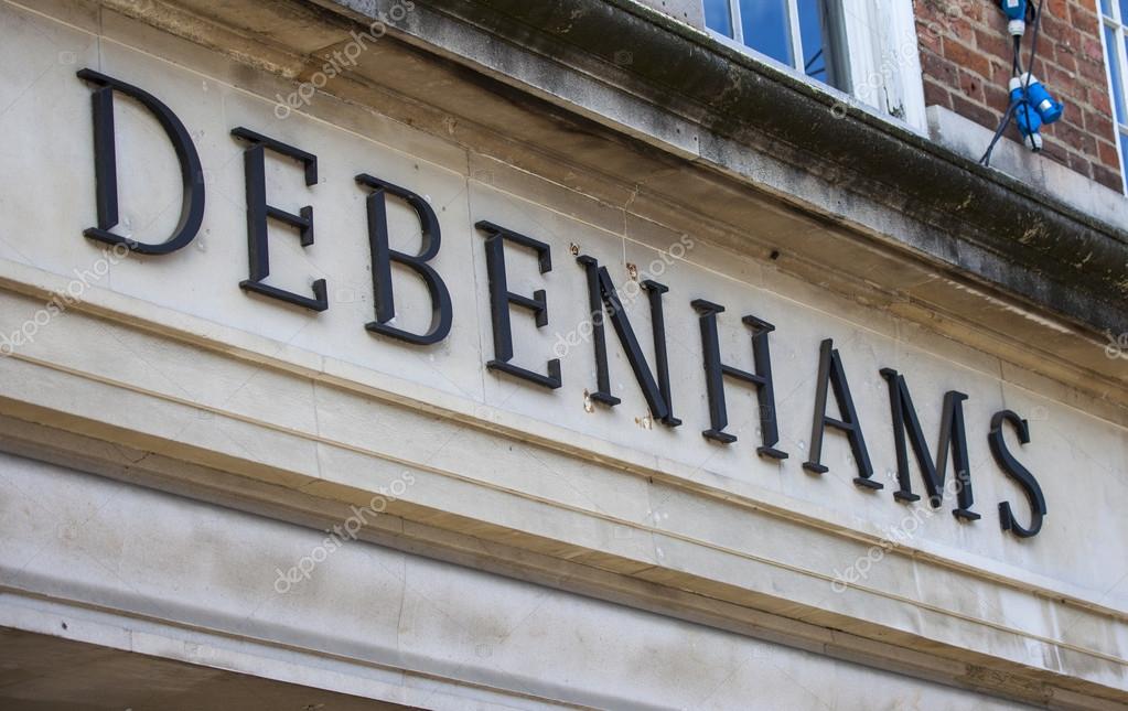 Debenhams Store Sign — Stock Editorial Photo © chrisdorney #83432320