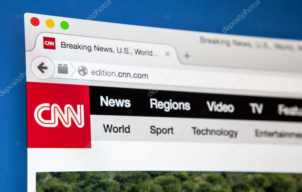 CNN official Website — Stock Editorial Photo © chrisdorney #87419248