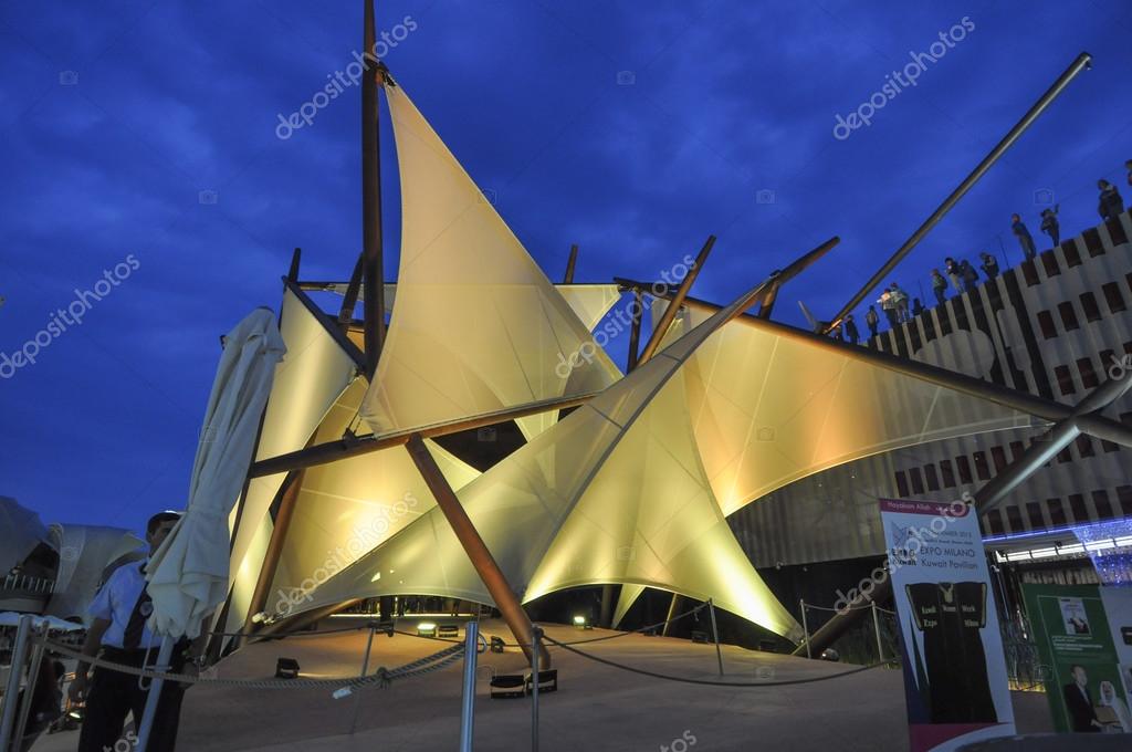 Kuwait Pavilion at Milan Expo in Milan — Stock Editorial Photo ...