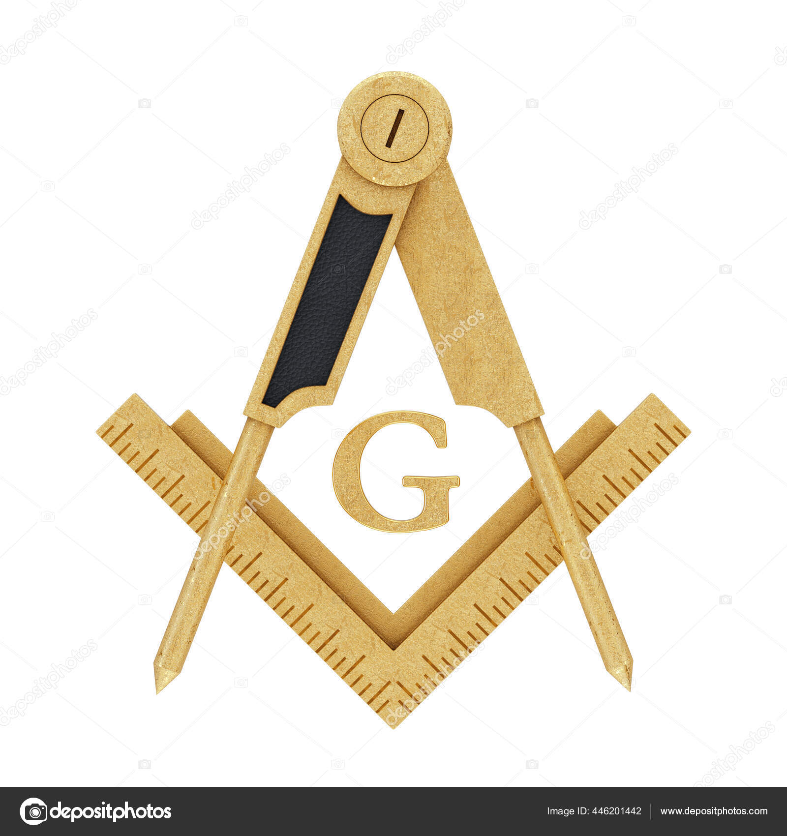 Masonic Square And Compass Logo 15cm*13.5cm Freemason Masonic Square