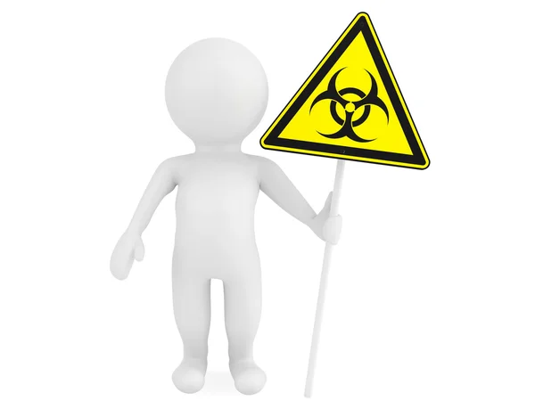 Man with warning attention sign — Stock Photo © valdum #98466568 Man with warning attention sign — Stock Photo © valdum #98466568