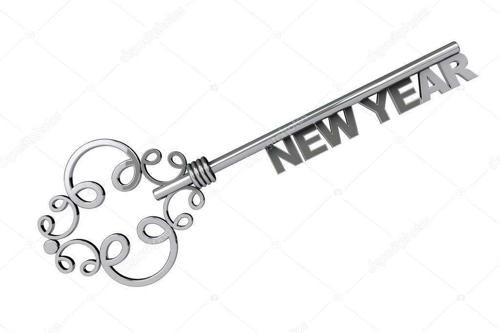 Vintage Key with New Year Sign Stock Photo by ©doomu 63644747