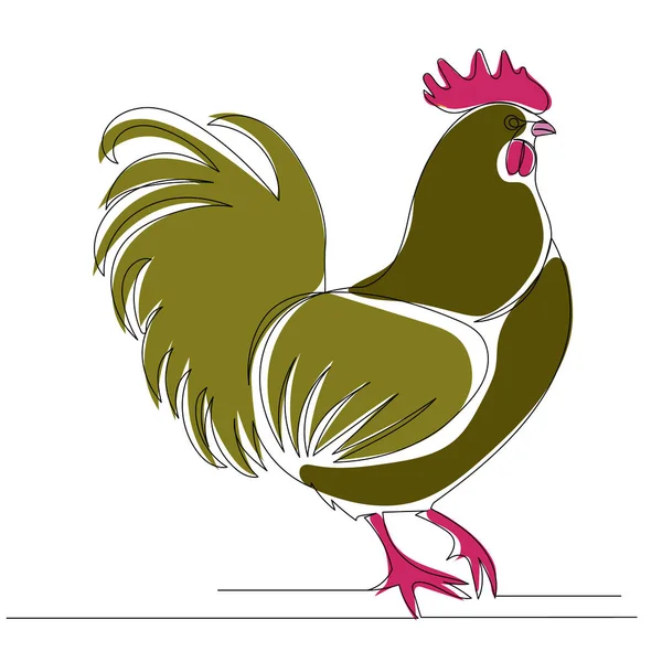 Gallic Rooster Tattoo