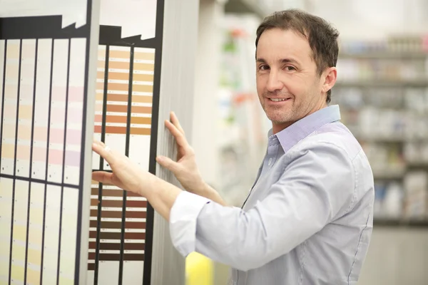 Male customer in hardware store - Stock Image - Everypixel