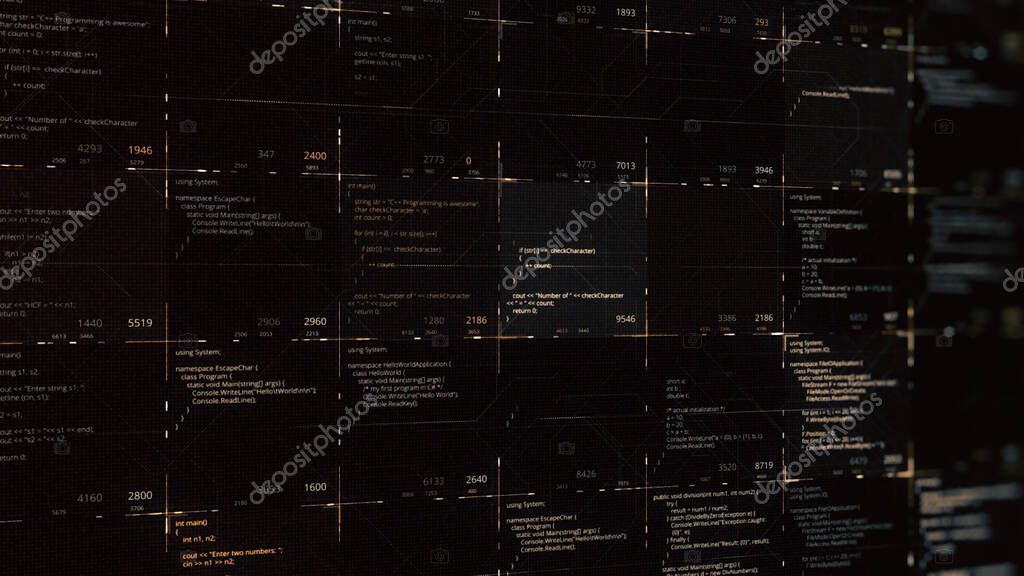 Ataque de hacker detectado en pantalla negra. Animación. Pantalla de ... Ataque de hacker detectado en pantalla negra. Animación. Pantalla de ...