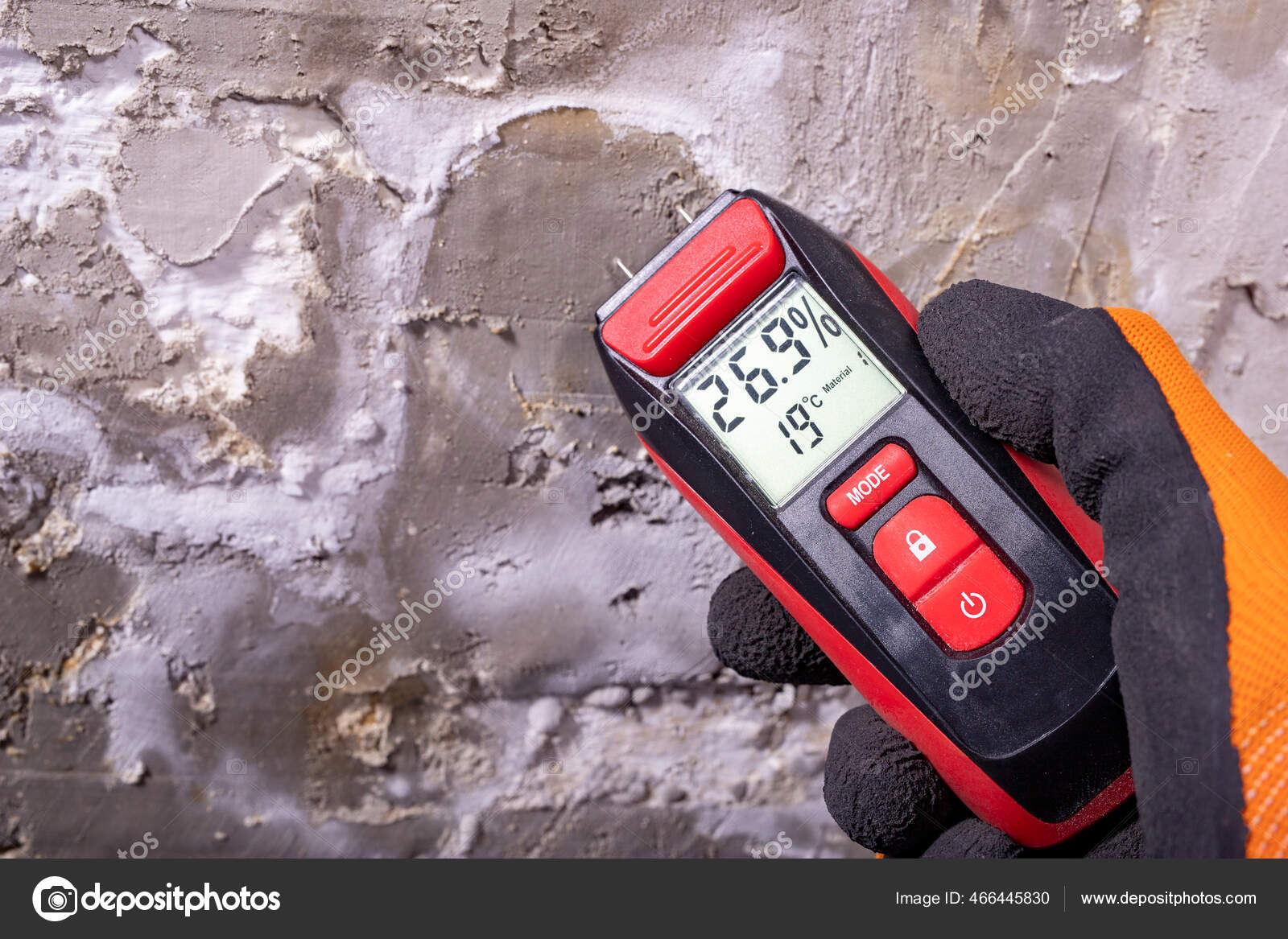 Electronic Hygrometer Taking Measurements Accessories Determining ...