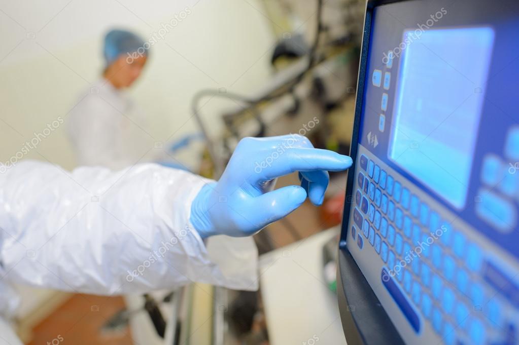 Computer operator and close Stock Photo by ©photography33 96096372