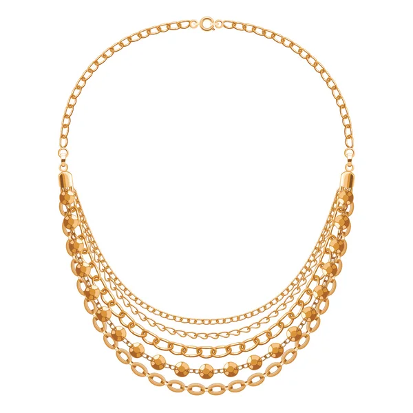 ᐈ Necklace chains stock vectors, Royalty Free chain necklace ...