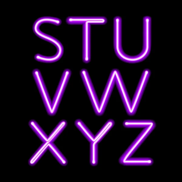 ᐈ Royalty neon letters stock vectors, Royalty Free neon letters ...