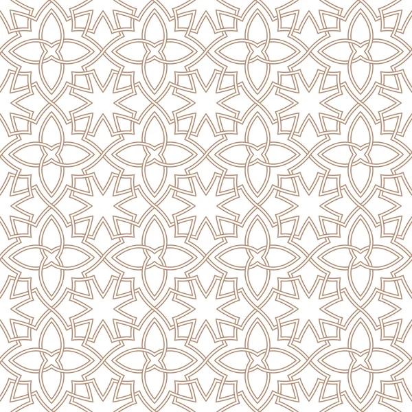 Arabesque seamless beautiful background pattern. — Stock Vector © rea ...