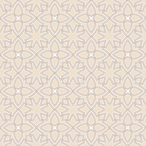 Arabesque seamless beautiful background pattern. — Stock Vector © rea_molko #84909694