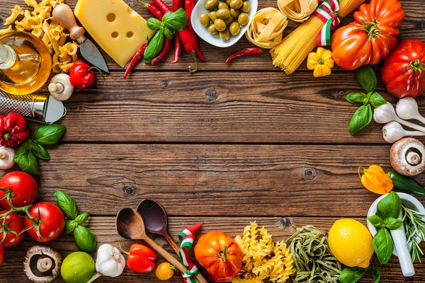 Italian food ingredients Stock Photo by ©alexraths 109718182