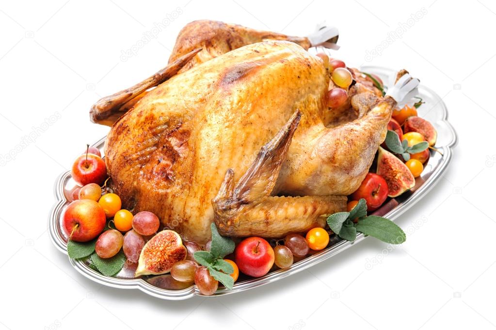 Roast turkey — Stock Photo © alexraths #58259127
