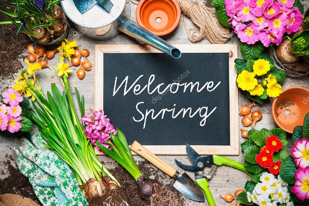 Welcome Spring Sign