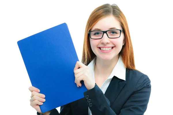 Young woman holding job application Stock Photo by ©alexraths 34767575