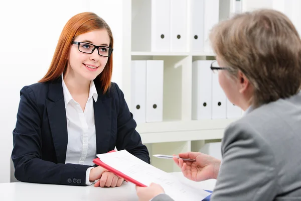 Job interview in progress Stock Photo by ©denisismagilov 119767094