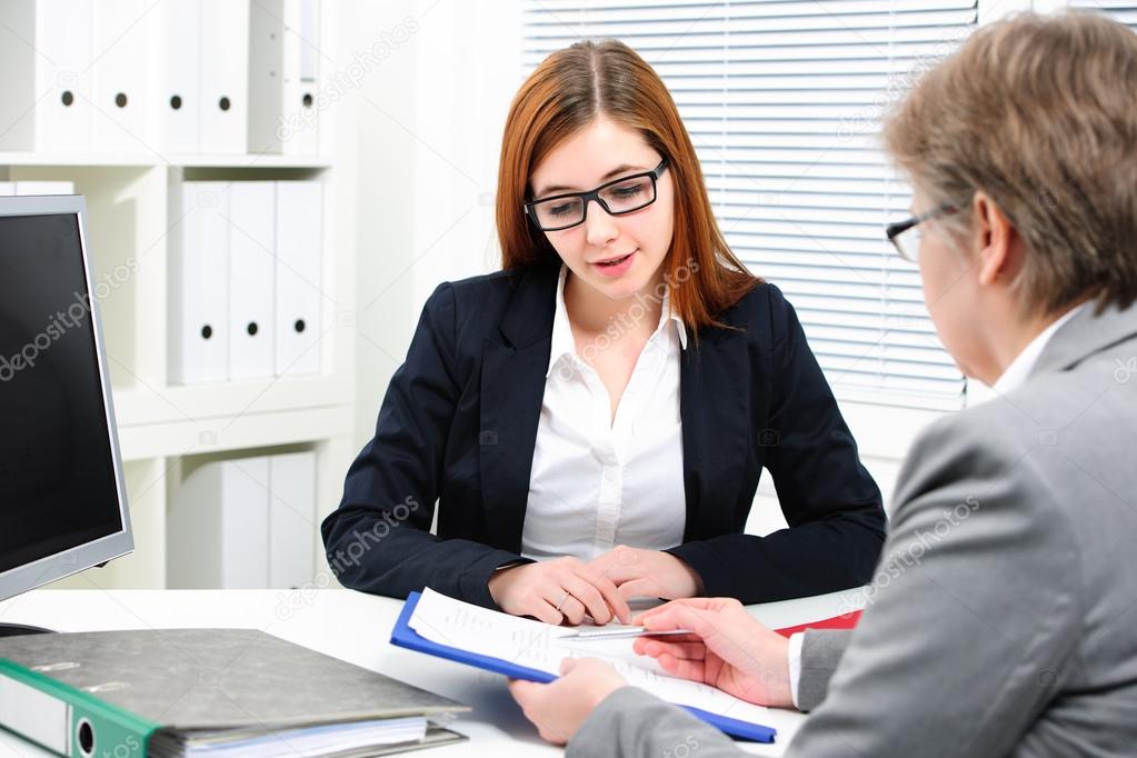 Job interview — Stock Photo © alexraths #68104933