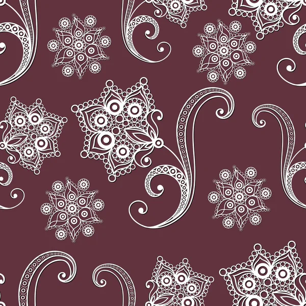 One color seamless traditional pattern — Stock Vector © devmanoj8729 ...