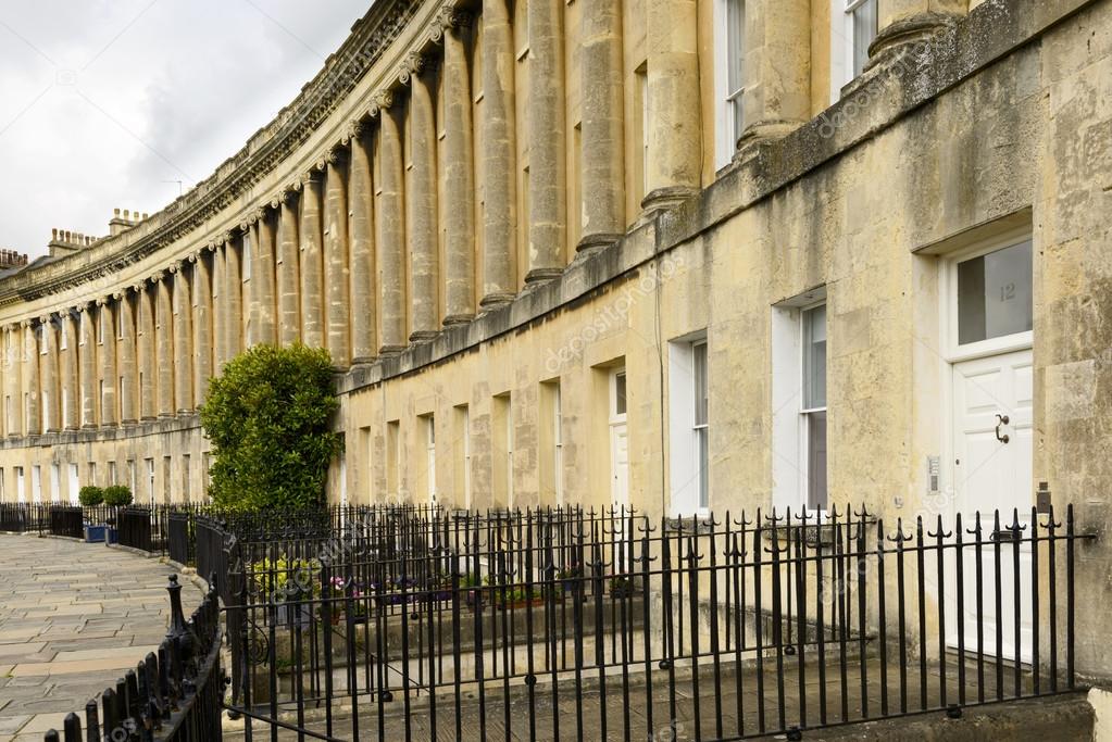Columns at the Royal crescent, Bath Stock Photo by ©halpand 54896345