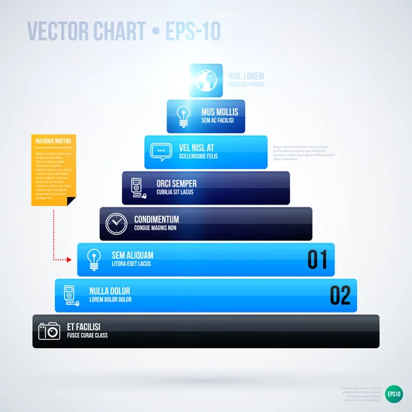 3d pyramid chart template Stock Vector Image by ©miaou-miaou #67348941