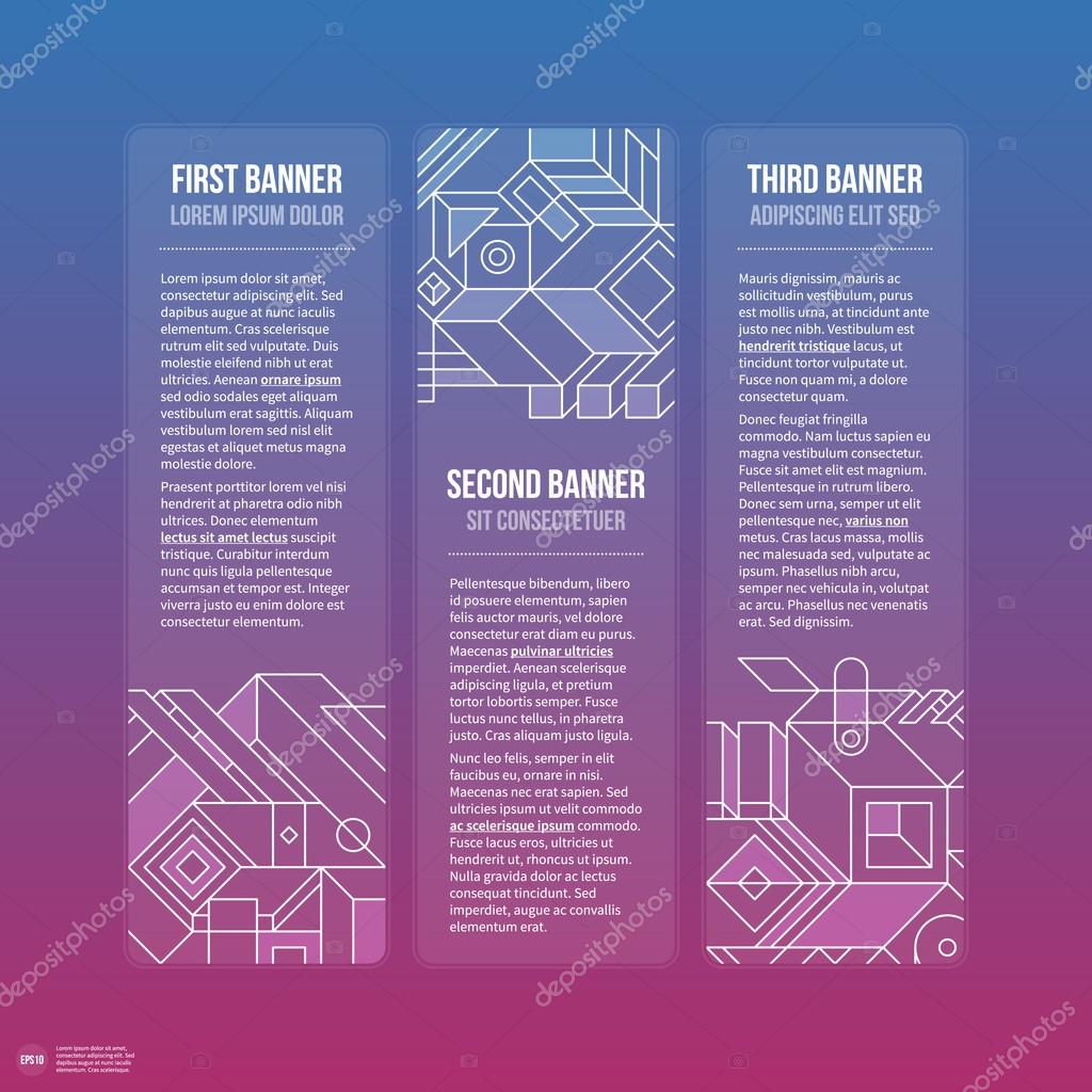 Three vertical banners Stock Vector by ©miaou-miaou 67348505