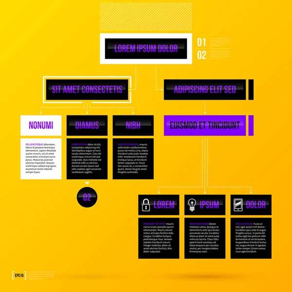 Funny Organizational corporate hierarchy chart — Stock Vector © vician ...
