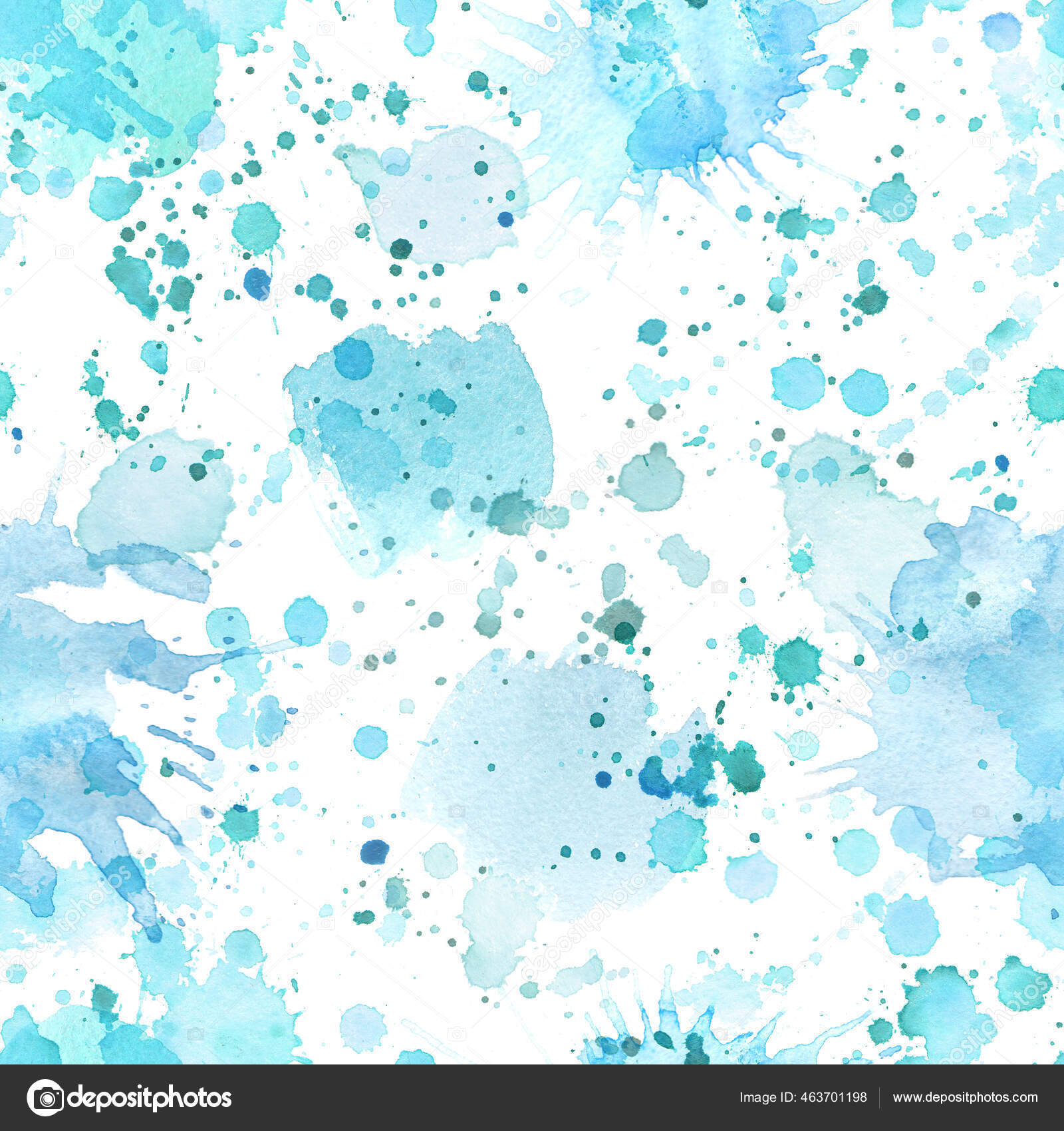 Pattern Abstract Paint Spots White Background Color Watercolor Stains ...