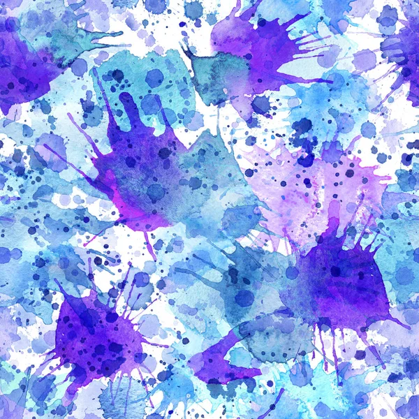 Pattern Abstract Paint Spots White Background Color Watercolor Stains ...