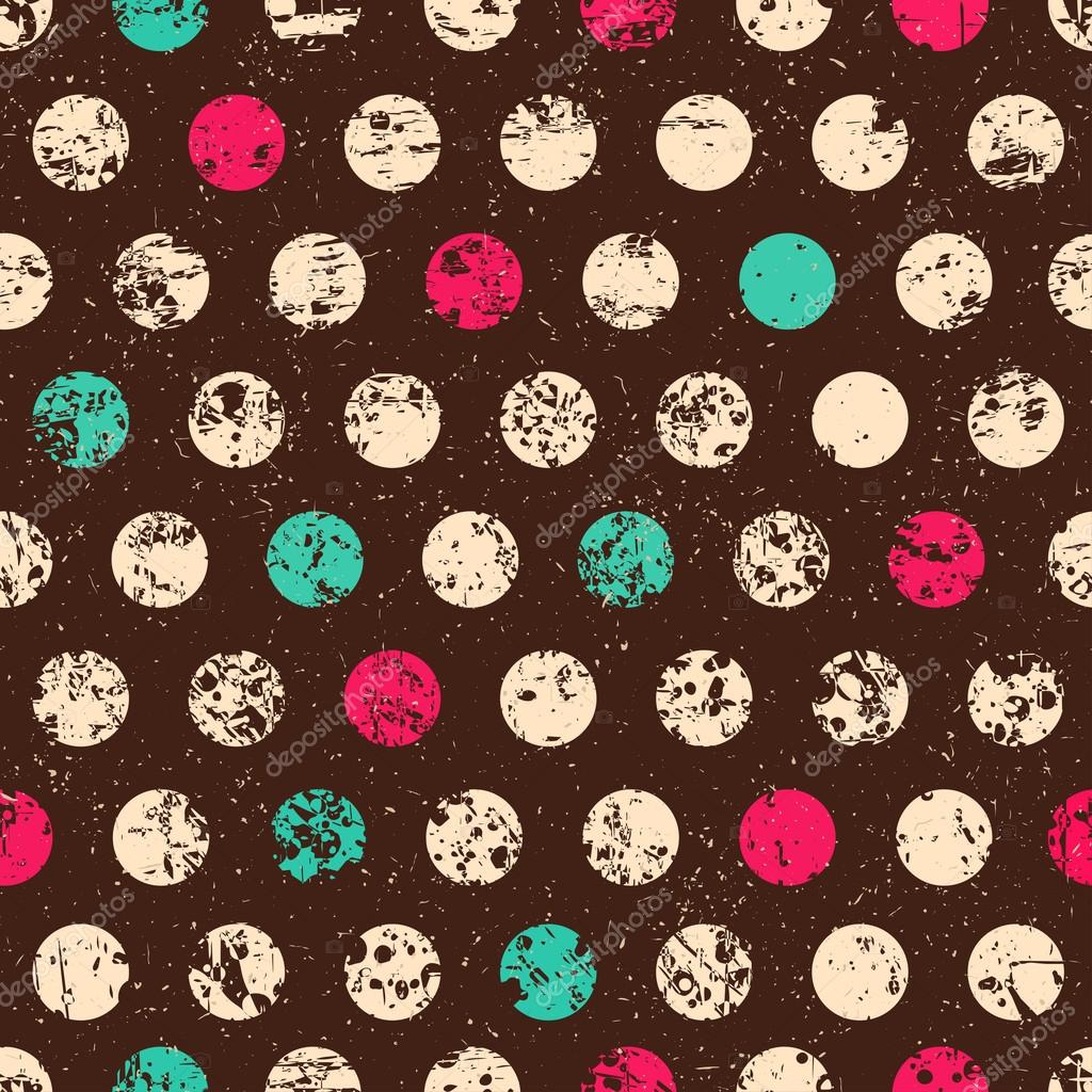Hand drawn polka dot seamless pattern Stock Vector by ©AnnaReichel 93307452