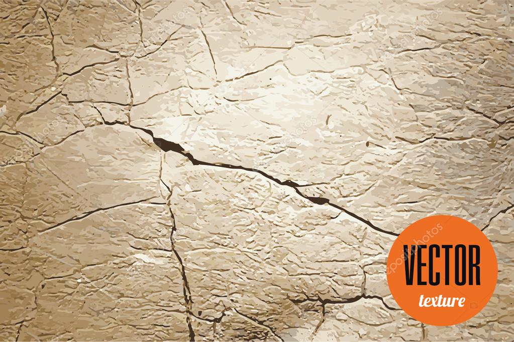 Cracked Stone Texture Vector