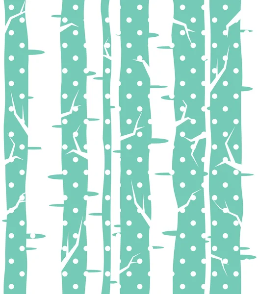 Seamless tree wallpaper, trees vector pattern Stock Vector Image by ...