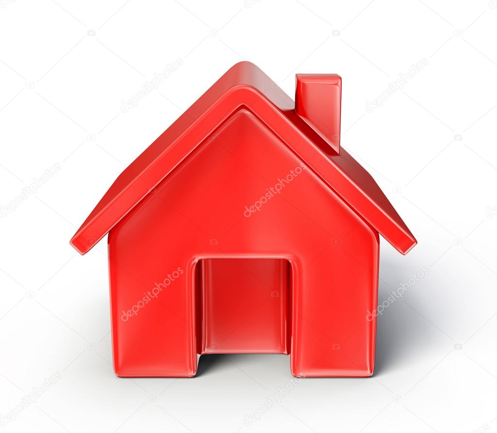 Red house model Stock Photo by ©alexroz 63654535