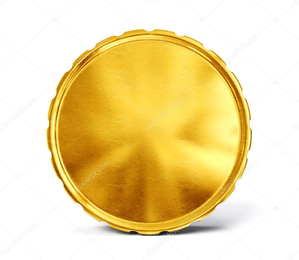 Blank Gold Coin