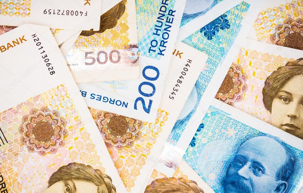 Krone Banknotes Closeup Stock Photo by ©welcomia 120579086