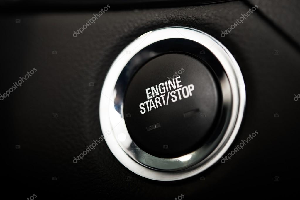 Car Engine Start Button — Stock Photo © welcomia #52798973