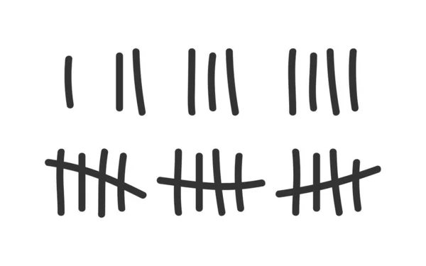 Tally Marks Clipart