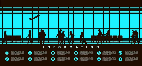 Airport lounge vector Vector Art Stock Images | Depositphotos