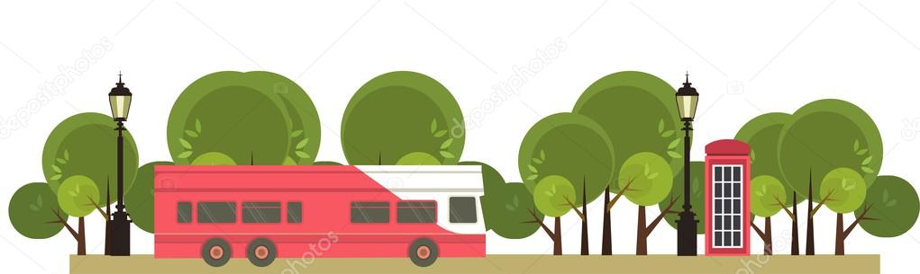 Bus Tour Stock Vector by ©marrishuannna 58614945