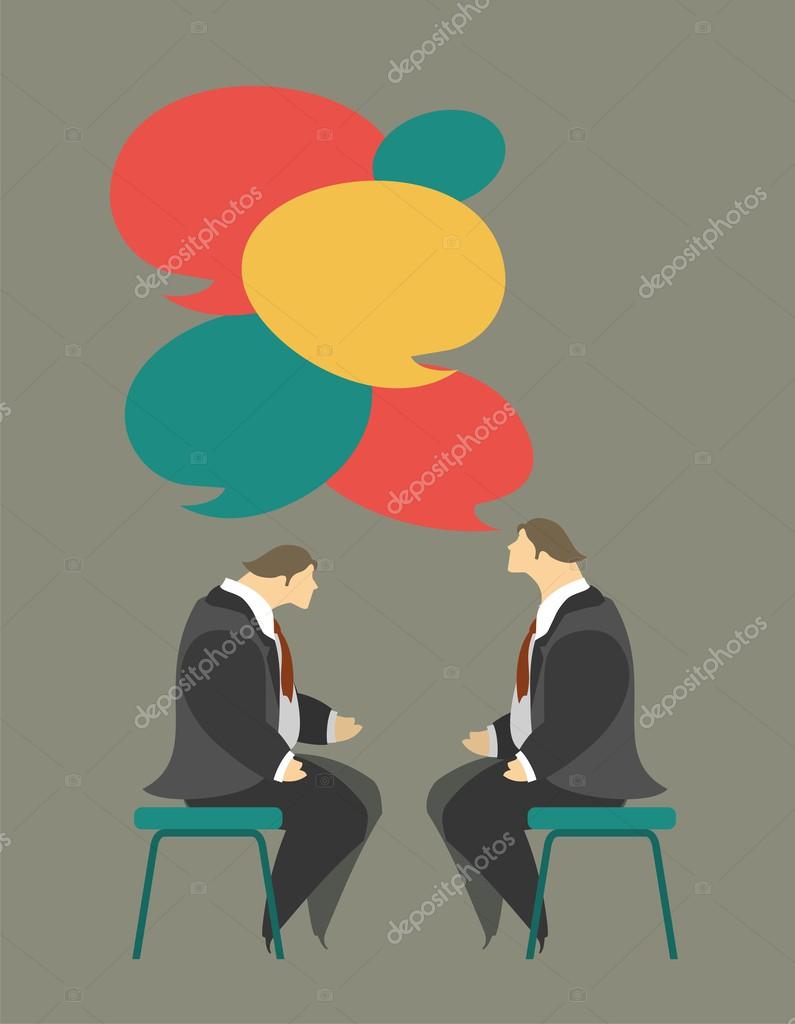 Interlocutors business Stock Vector Image by ©marrishuannna #60670783