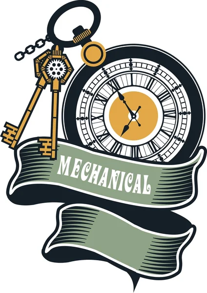 Old clock parts Vector Art Stock Images | Depositphotos