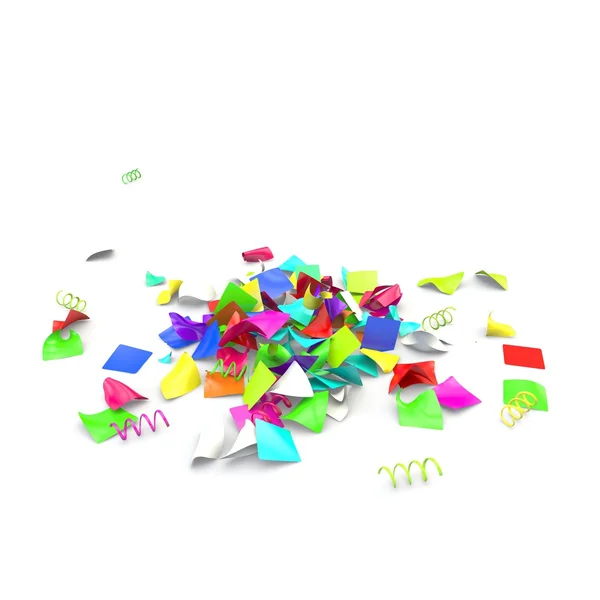 Bright and colorful confetti lying on the floor Stock Photo by ...