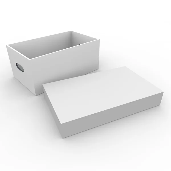 White empty box Stock Photo by ©injenerker 53402365