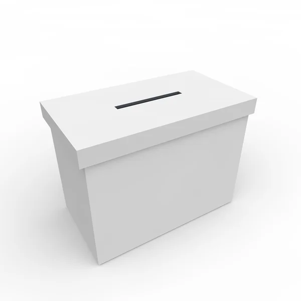 White blank box for voting Stock Photo by ©injenerker 91571190
