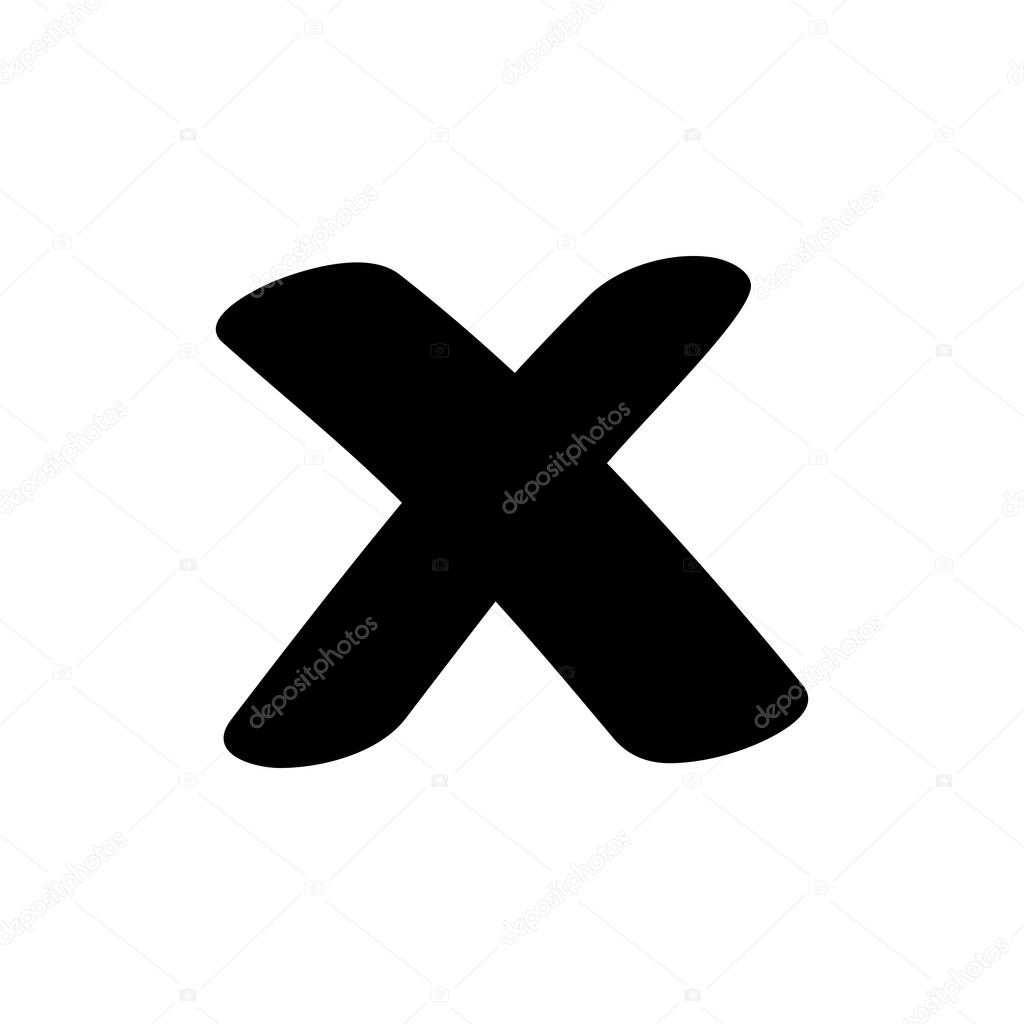 X small silhouette — Stock Photo © richcat #86952348